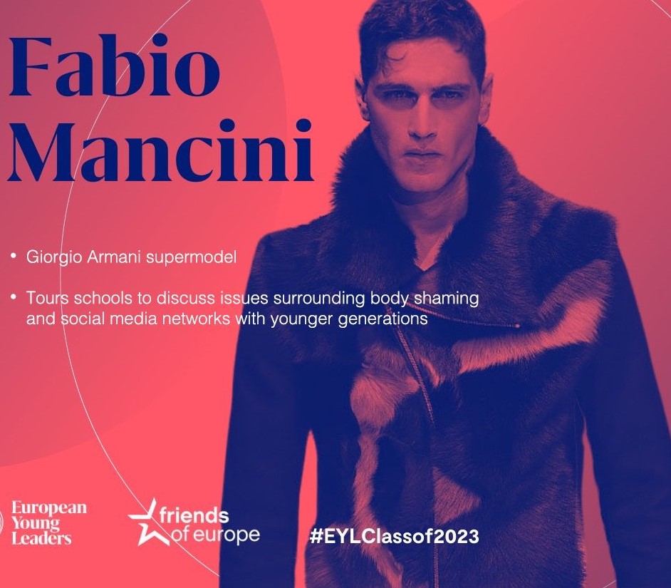 Il top model Fabio Mancini rappresenterà l’Italia nei paesi leader d ...